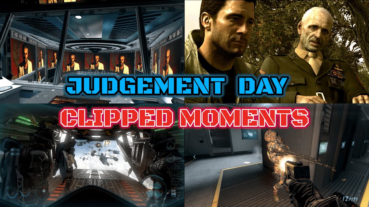 Call of Duty Black Ops 2 mission 11 "Judgment Day" moments - YouTube