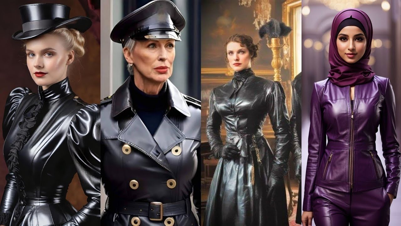 most demanding elegant 🤩 ladies latex outfit ideas ladies in leather ...