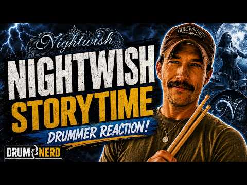 NIGHTWISH - STORY TIME | Drummer Reacts