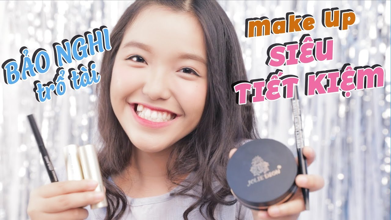 Bảo Nghi trổ tài make up SIÊU TIẾT KIỆM cùng JOLIE DION - YouTube