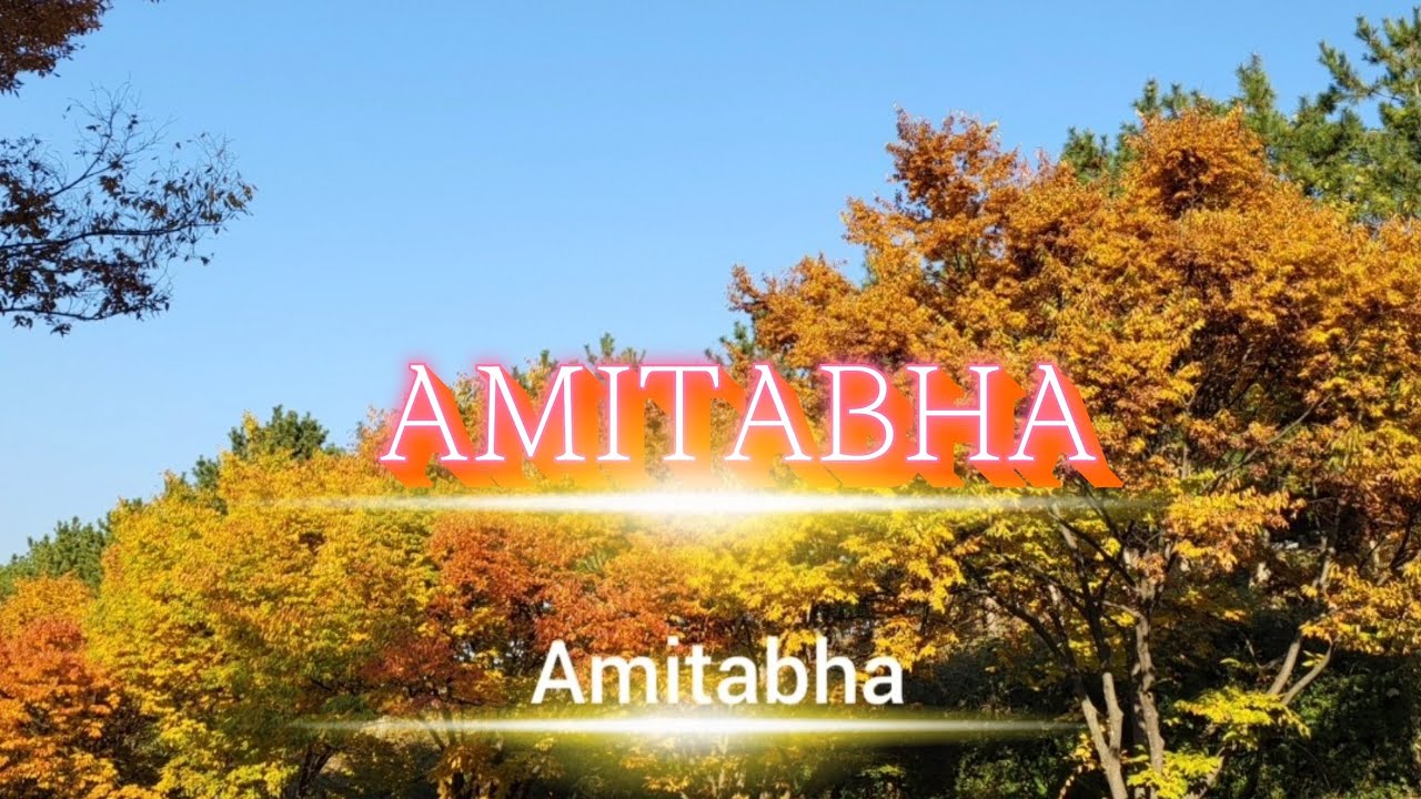 Amitabha 아미타바 - YouTube