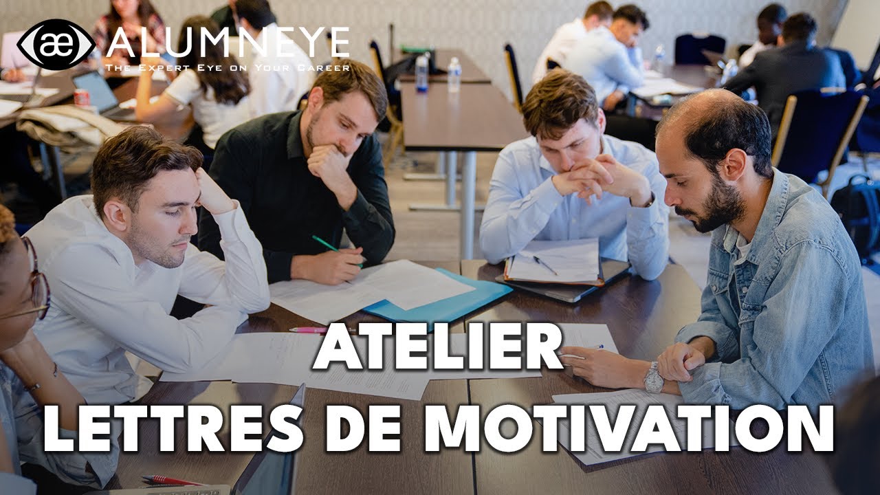 Atelier Lettres de motivation - AlumnEye - YouTube