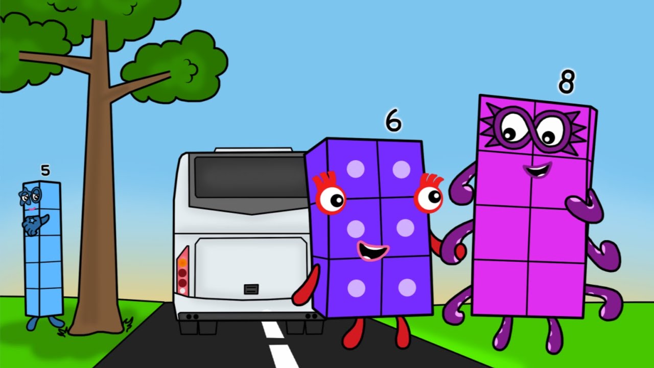Let's start all over again, NB 6 - Numberblocks fanmade coloring story ...