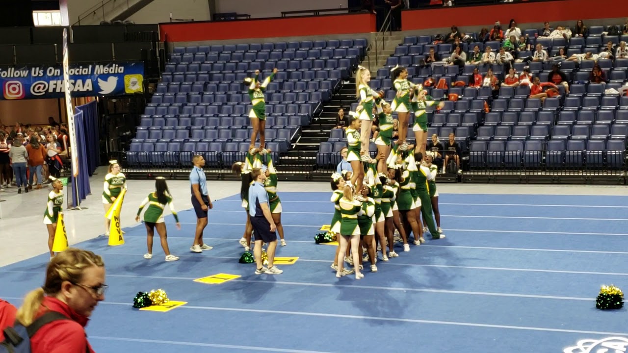 Nova High Cheerleading Competition 2019 - YouTube