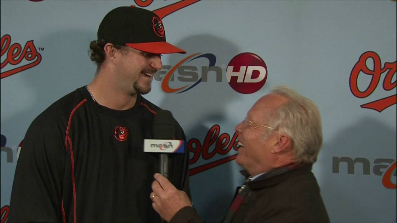 Mike Wright speaks after Orioles' 9-5 win - YouTube