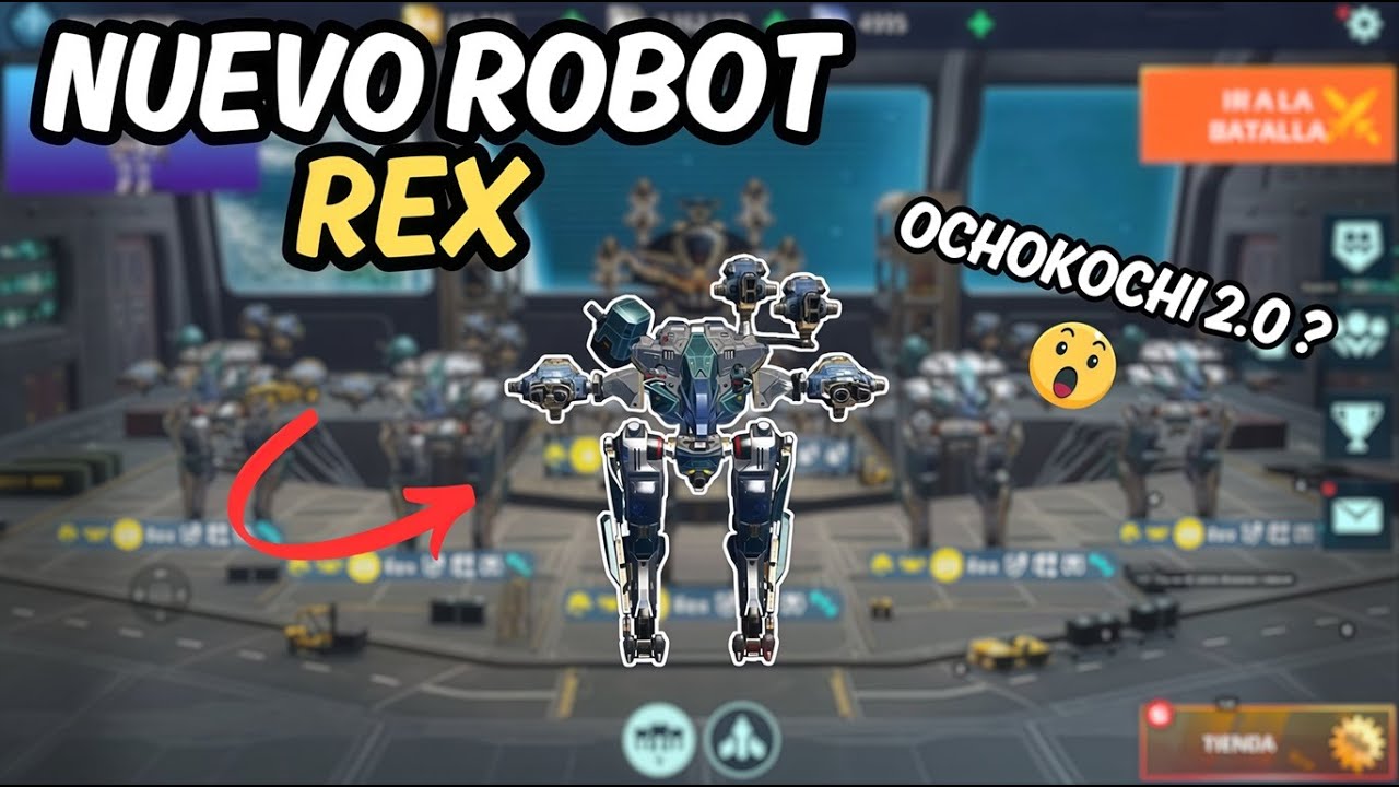 Lo nuevo que se viene en el juego - Robot Rex con nuevas escopetas l ...