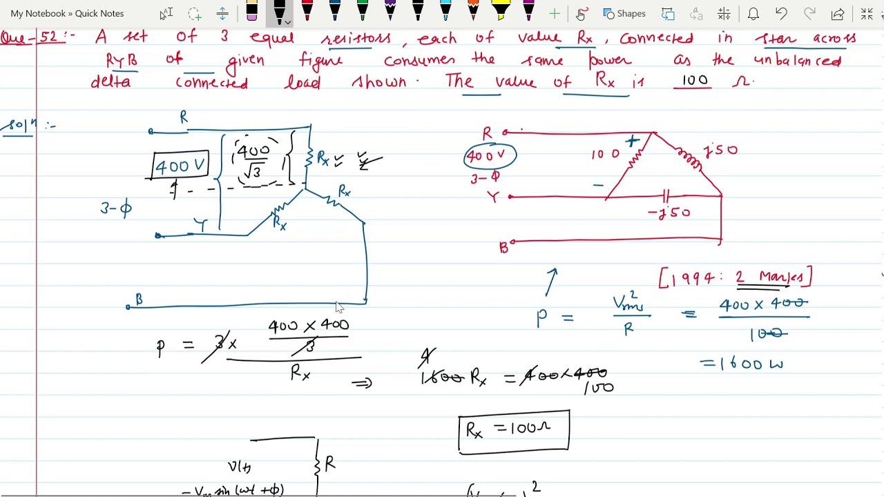 Gate previous years questions | #25 | network theory | Gate-2021 | IES ...
