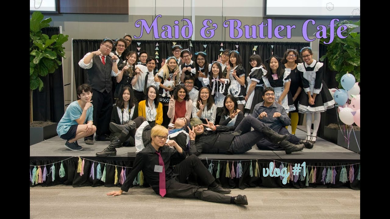 Maid & Butler Cafe 🐱 | vlog #1 - YouTube