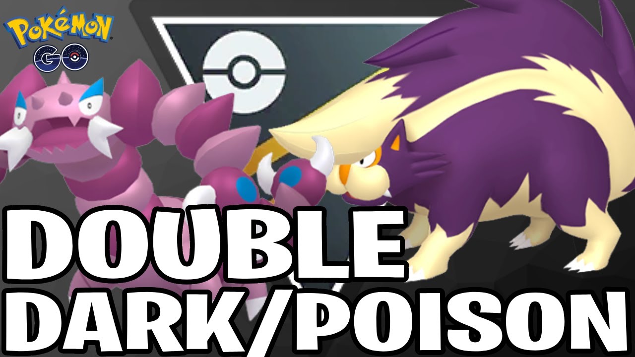 Double Dark / Poison is the way to go in Ultra League for Pokemon GO ...