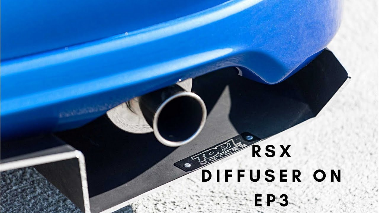 Top1 Motors Diffuser Install RSX/EP3/DC5 Civic Si | 2005 Honda Civic Si ...