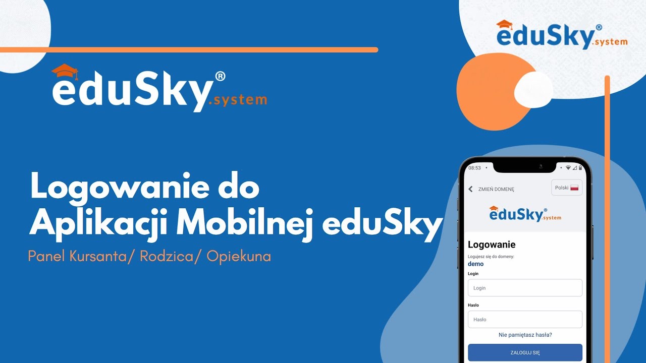 Logowanie do Aplikacji Mobilnej eduSky - YouTube