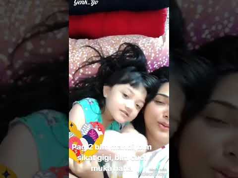 Arsy dan kk Loly tidur bareng bunda Ashanty 😍😘