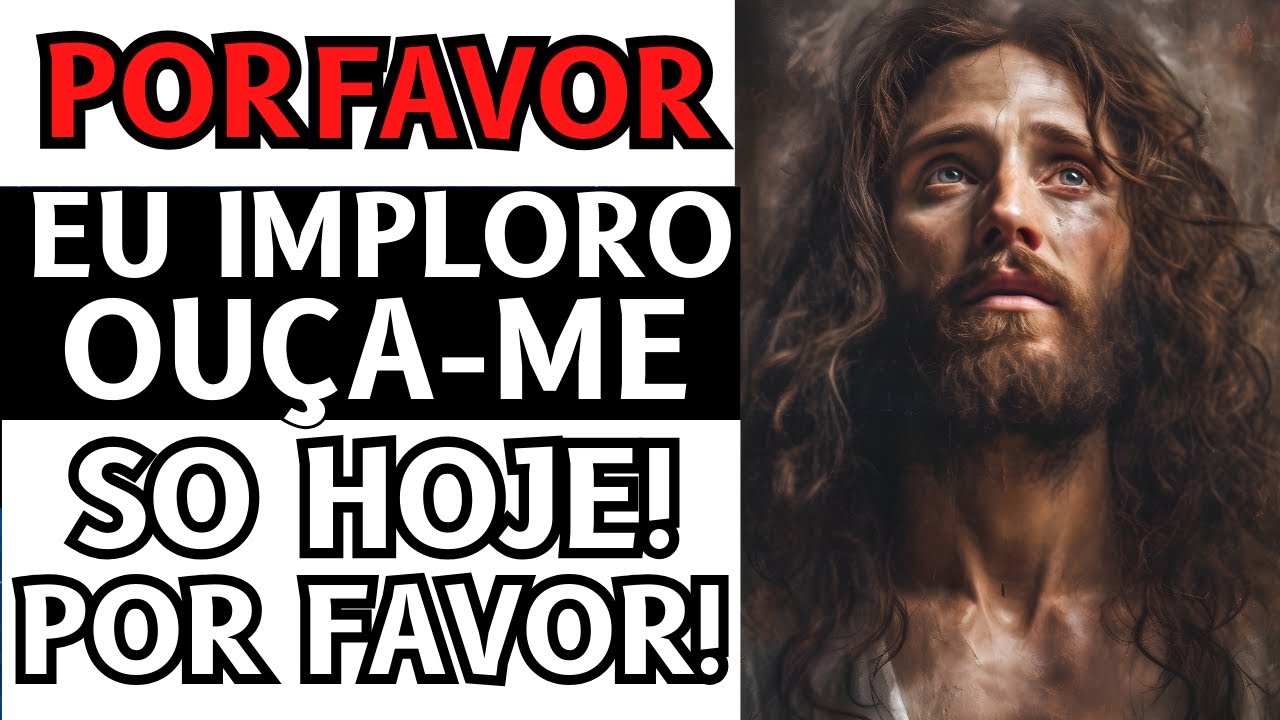 ESCUTAME SO HOJE EU IMPLORO - YouTube