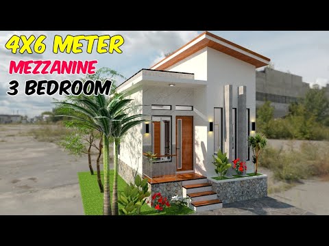 Gak Nyangka Ya, Ternyata Rumah 1 Lantai 4x6 Ini Bisa Muat 3 Kamar