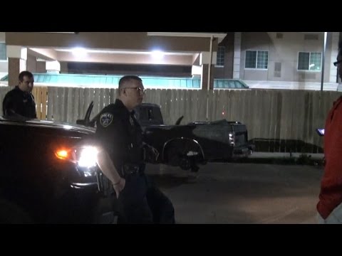 Irving TEXAS police spotted from the window W/The Battousai - YouTube
