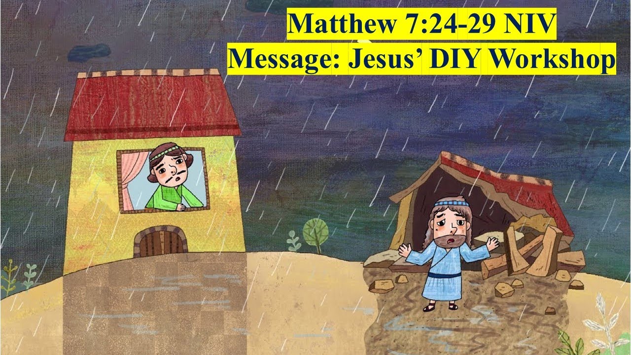 Matthew 7:24-29 NIV - YouTube