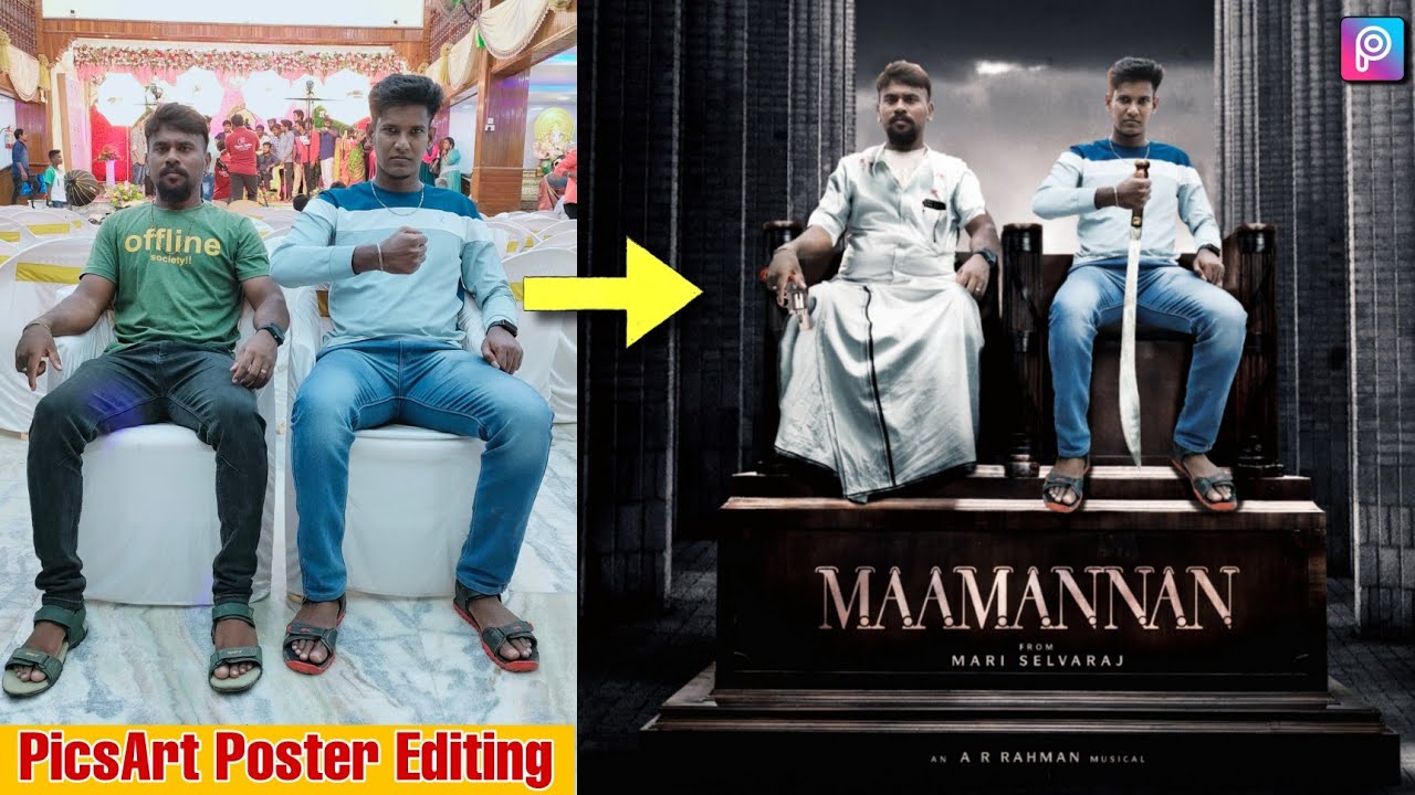 PicsArt Mamannan Movie Poster Editing | Mobile Photo Editing | Mamannan ...