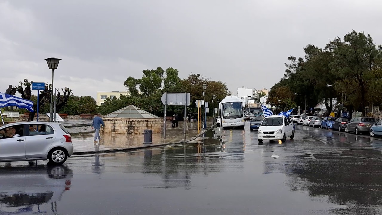 Μια διαφορετική μηχανοκίνητη παρέλαση στο Ηράκλειο - YouTube