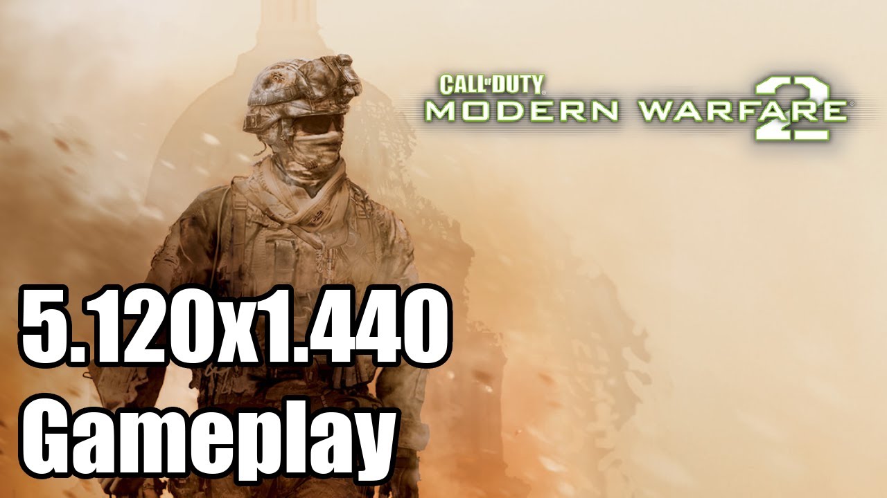 Call of Duty Modern Warfare 2 (2009) Ultrawide Gameplay [5120x1440] [32 ...