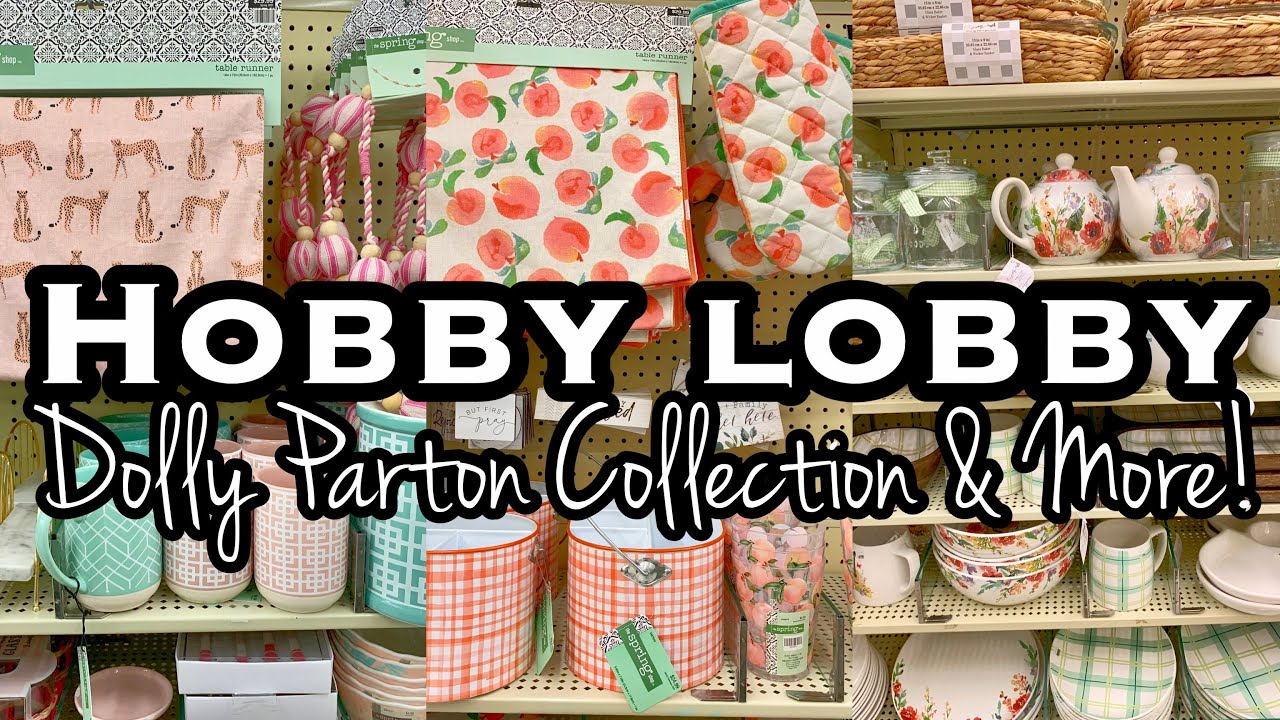 NEW HOBBY LOBBY SHOP WITH ME SPRING 2021 • HOME DECOR & KITCHEN SPRING ...