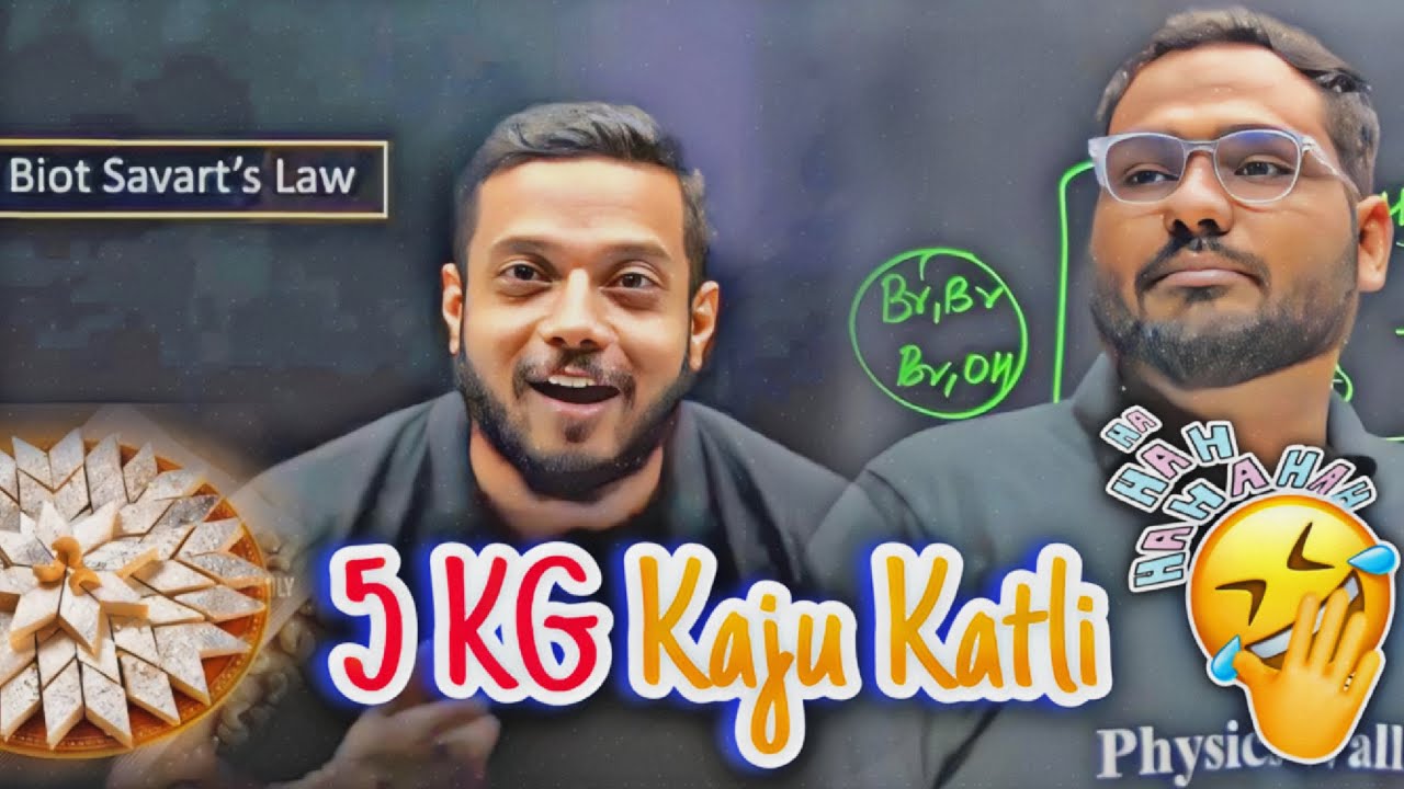 🤣 5 किलो काजू कतली खागये 🤣 | PW JEE Advanced victory celebration ⚡ ...