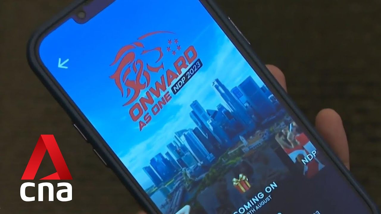New mobile phone app allows digital experience of NDP - YouTube