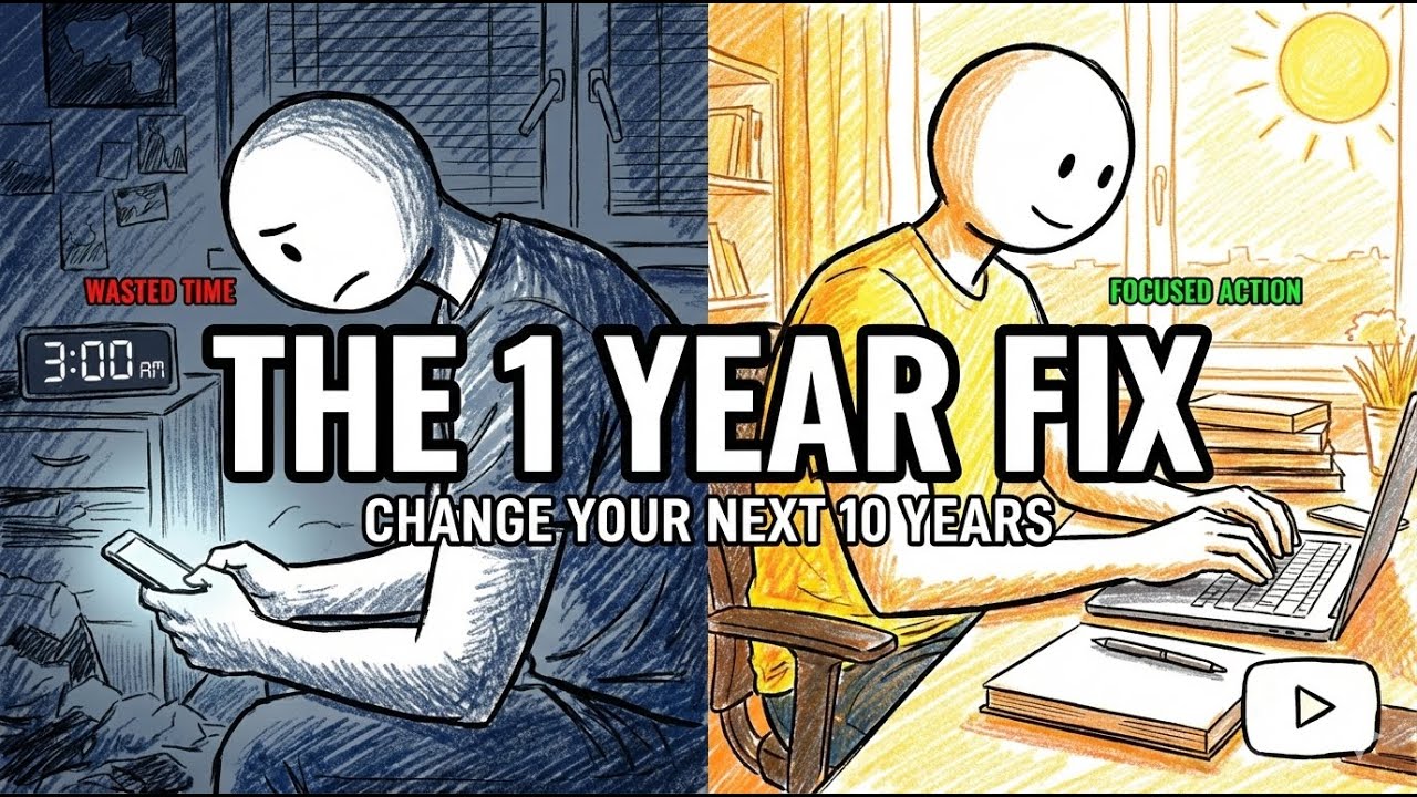 How to Change Your Life in 1 Year (Step-by-Step Guide) - YouTube