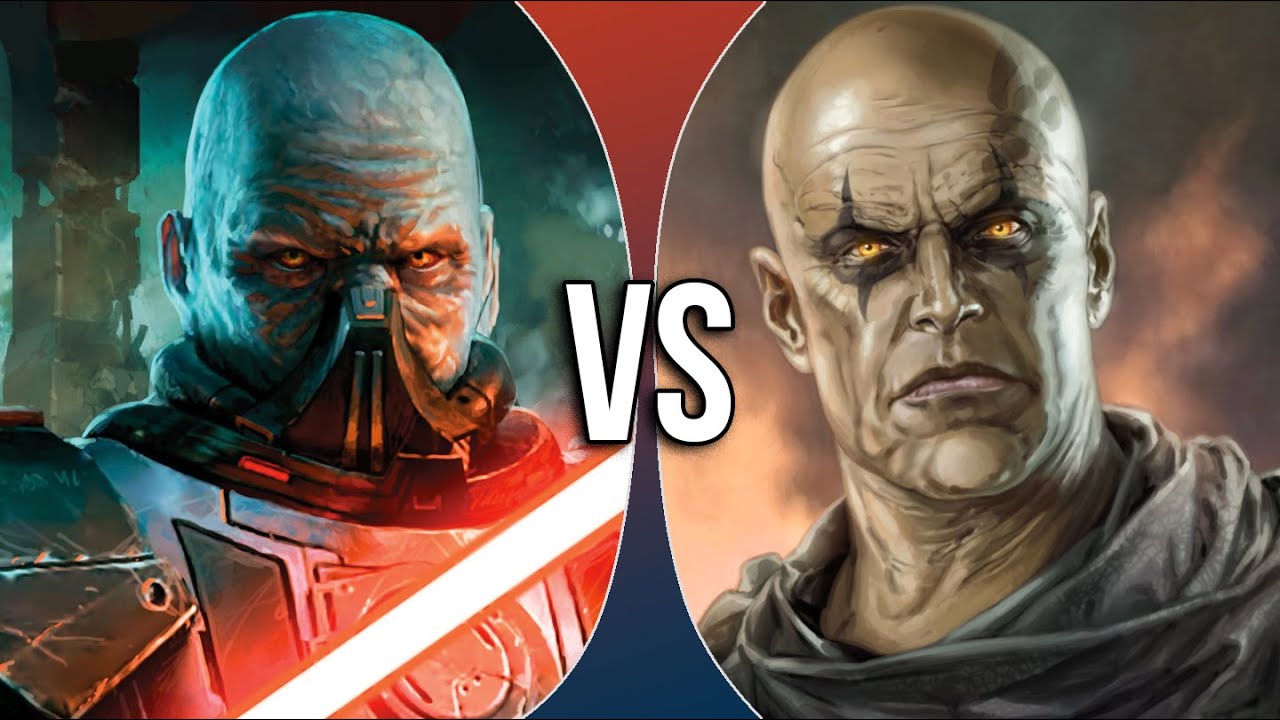 VS | Darth Malgus vs Darth Bane - YouTube