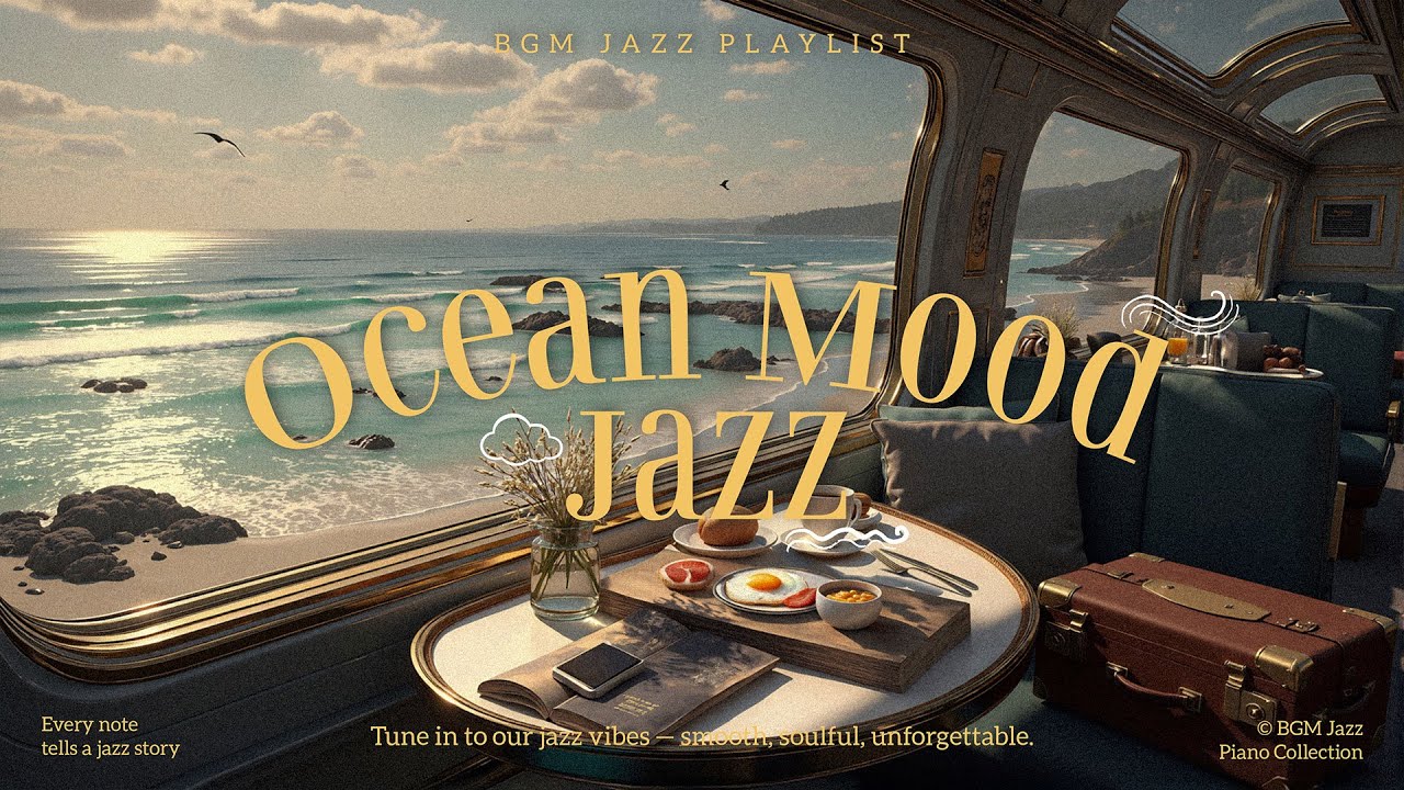 BGM Jazz | Ocean Mood Jazz / Sweet Bossa Nova Jazz at Seaside Cafe ...
