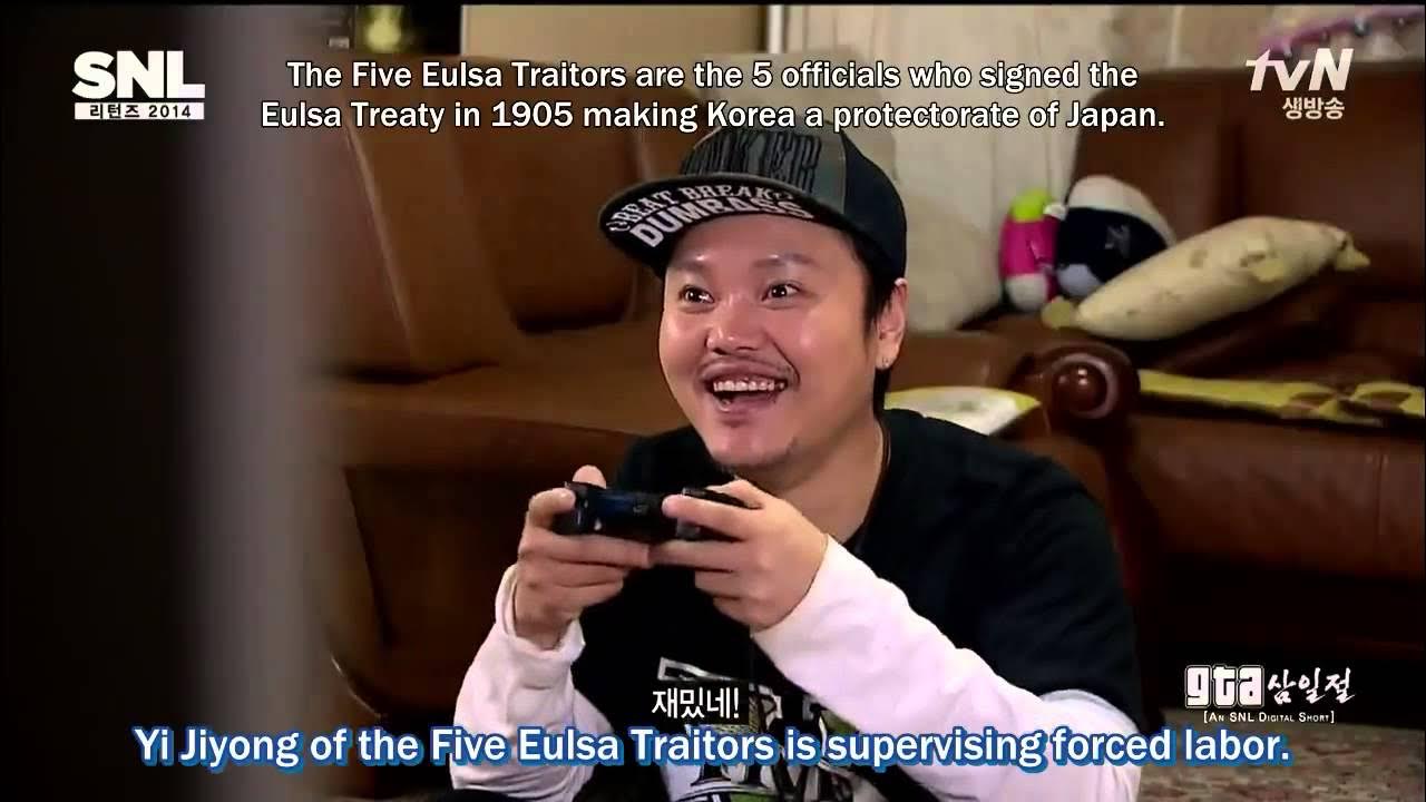 [ENG] SNL Korea - GTA March 1st Movement (GTA 삼일절) - YouTube