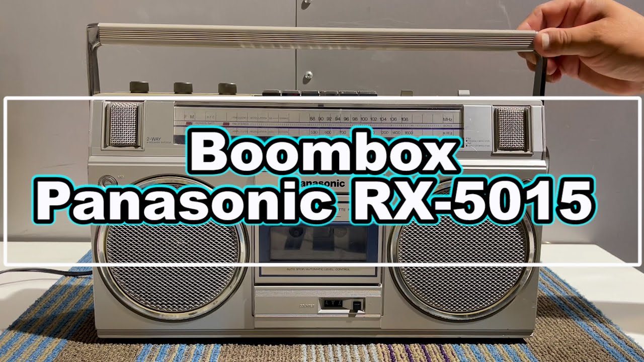Boombox Panasonic RX-5015 #boombox #panasonicboombox # ...