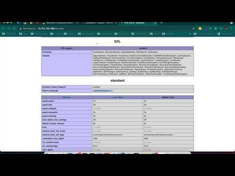 How to Install Apache2, mysql and php on EC2 , VM, VPS - YouTube