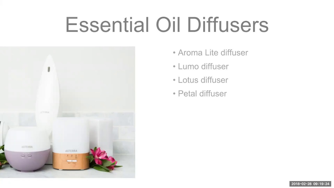 Wednesday Webinar - Power of Diffusing Essential Oils - YouTube