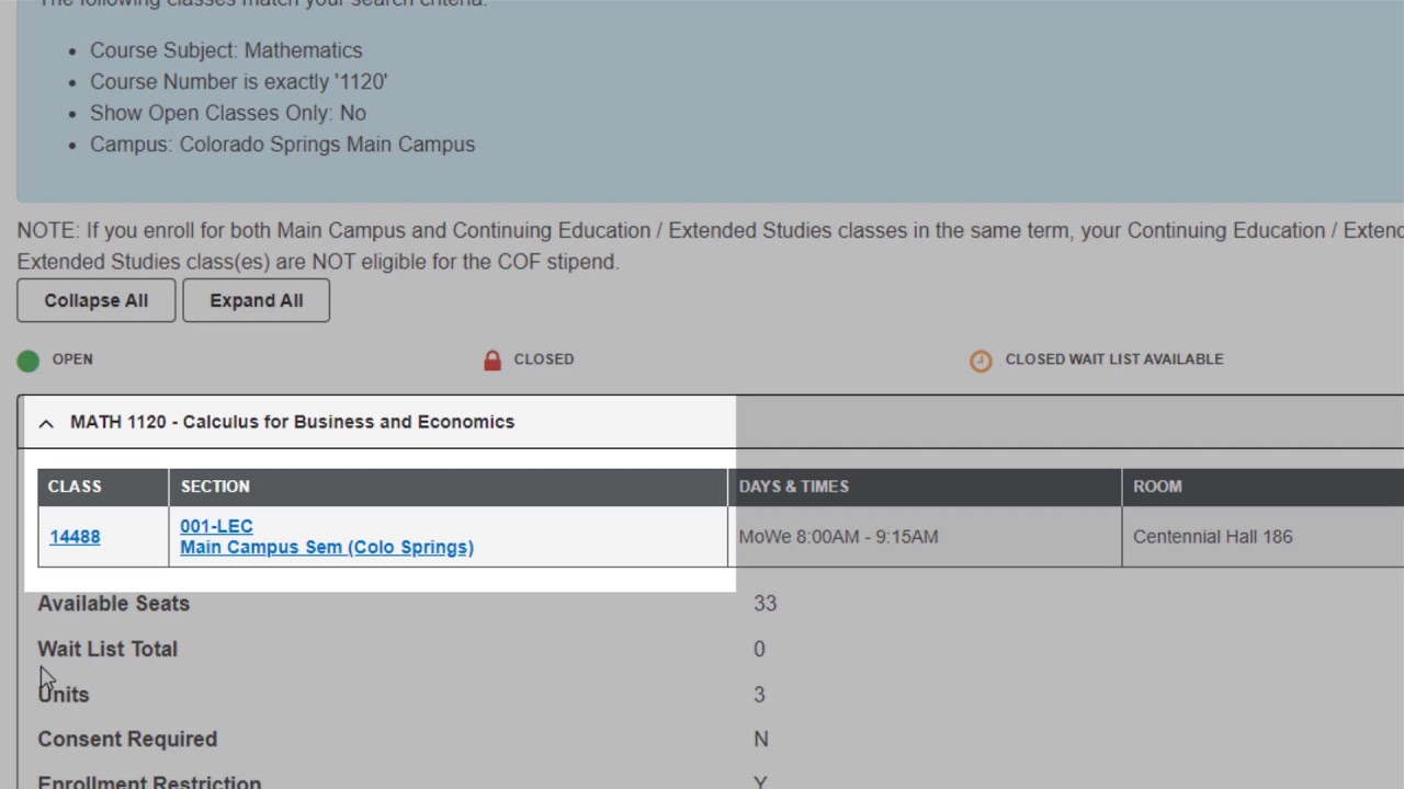 Welcome to Orientation: Searching and Selecting Classes - YouTube