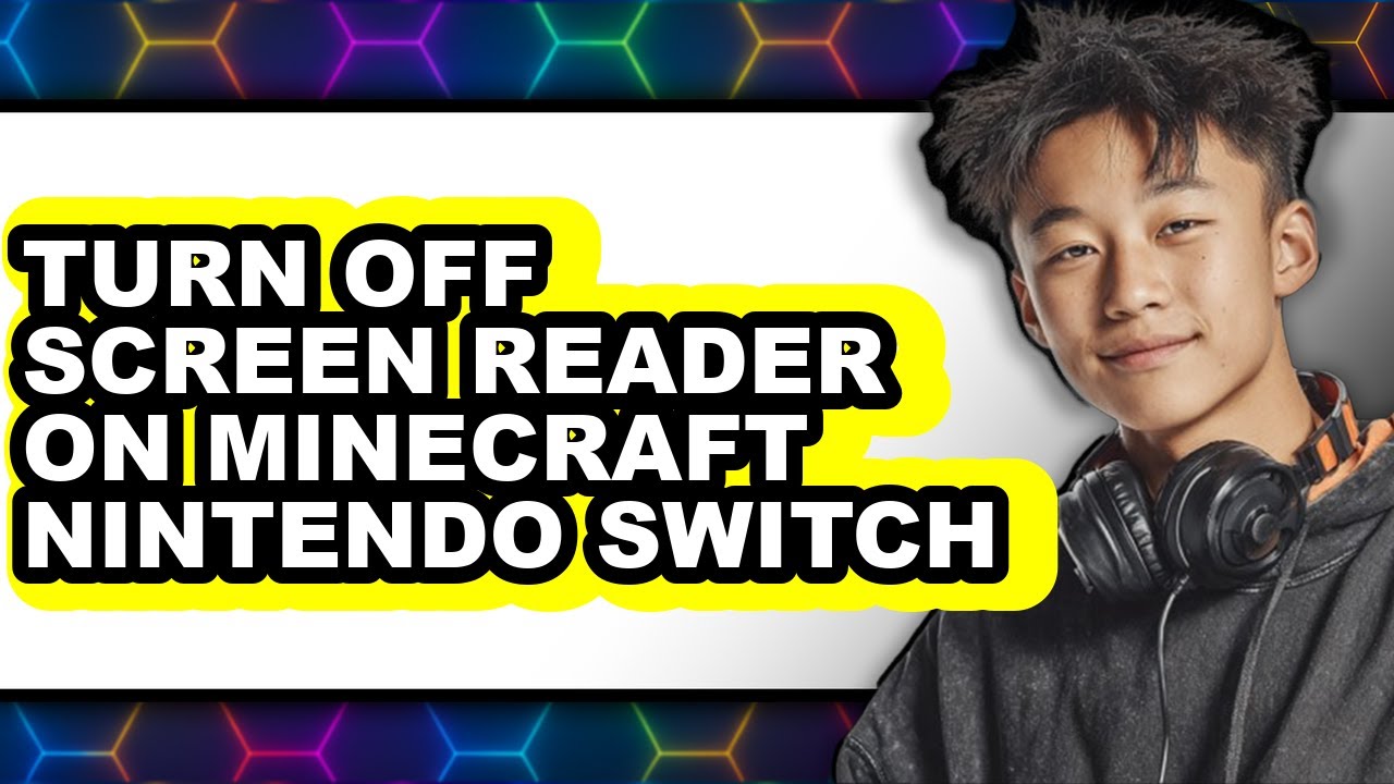 How to Turn Off Screen Reader on Minecraft Nintendo Switch (updated ...