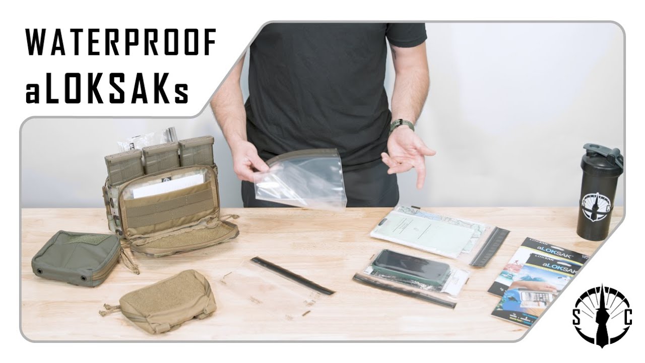 Shaw Shake Down - Waterproof aLokSaks - YouTube