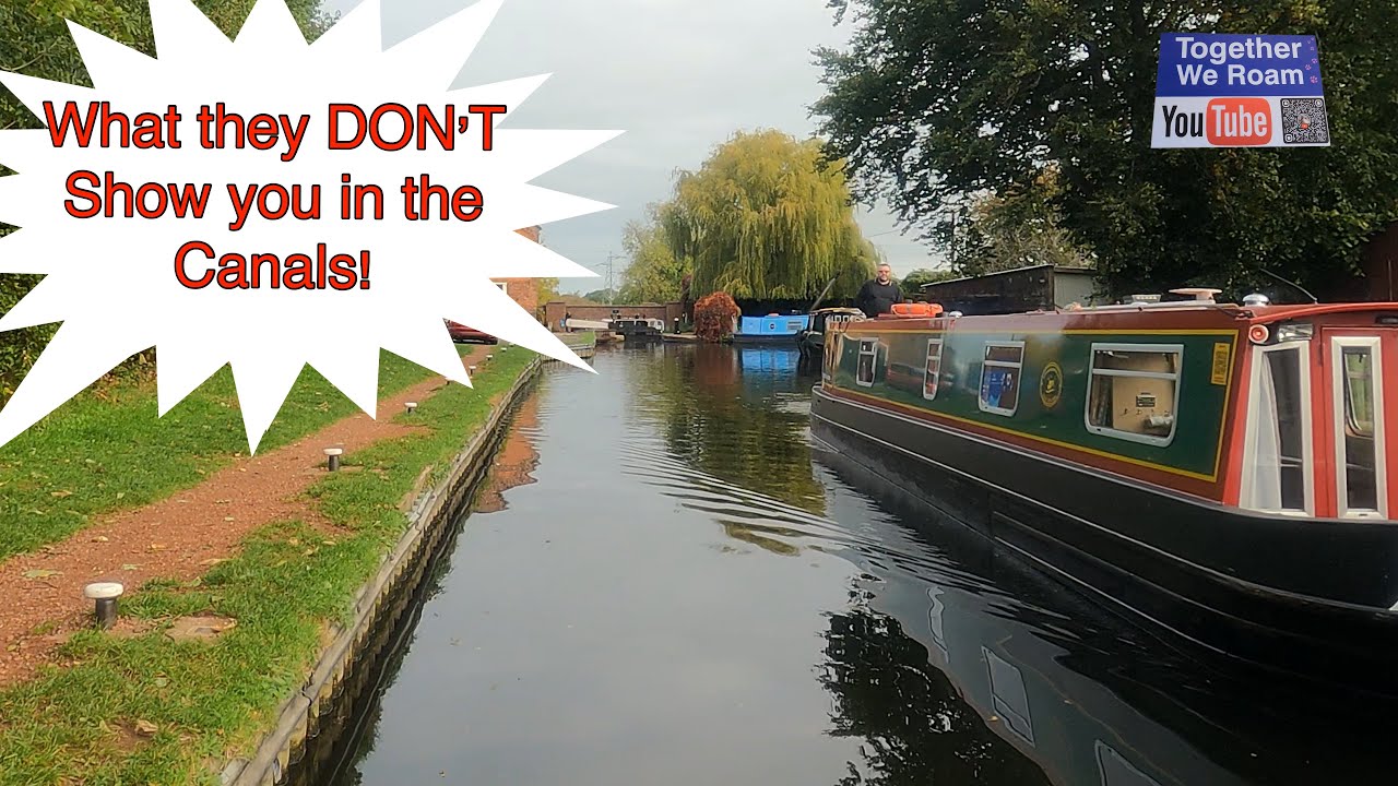Narrowboat, through Gailey, breakdown and death on the canal - YouTube