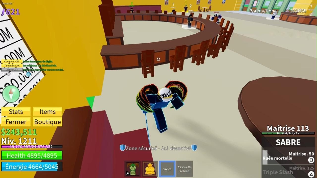 Comment passer la porte secrete du café dans Blox fruit! - YouTube