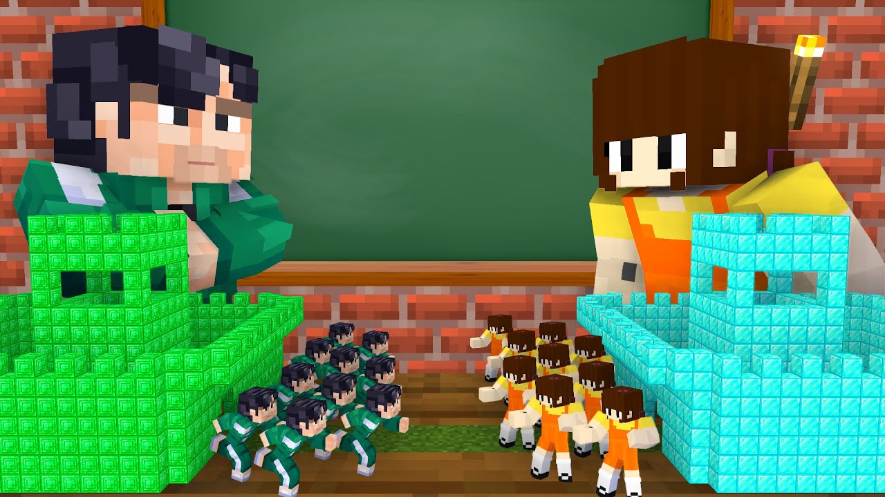 Monster School : Squid Game Funny Apocalypse - Sad Story - Minecraft ...