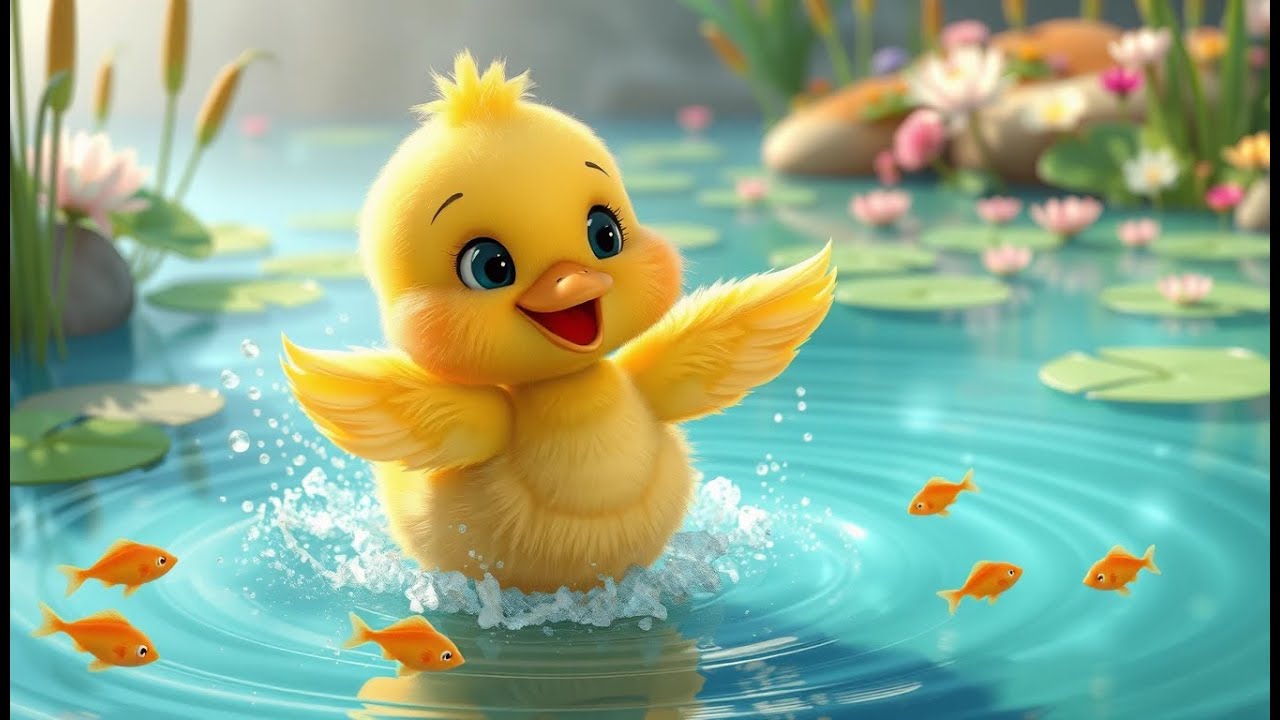 Baby Duck’s Quacky Adventure | Rhyme & Kids Songs - YouTube