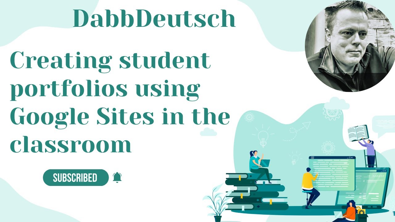 Creating Student Portfolios in Google Sites - YouTube