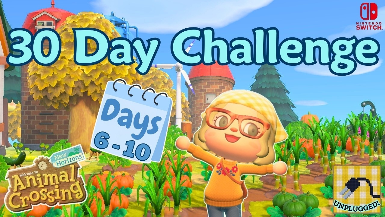 30 Day Challenge ACNH IRL 🌾 Designing a Farm in ACNH | Animal Crossing ...