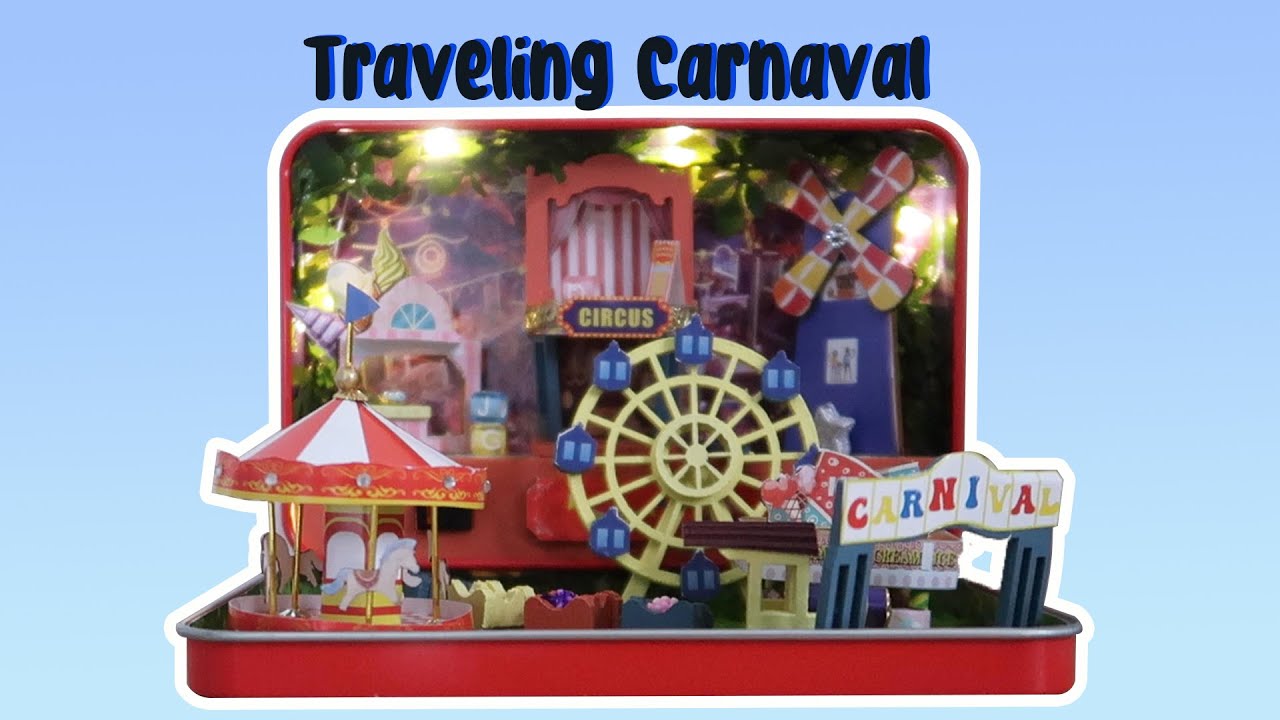 MINIATURE "TRAVEL CARNAVAL" DE CHEZ ACTION - YouTube