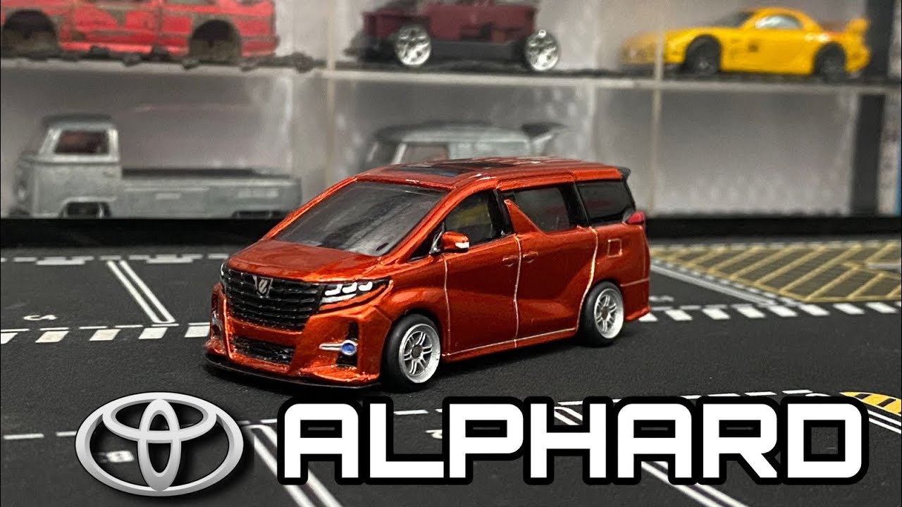 Restoration of Tomica Alphard to Stance japanese style - YouTube