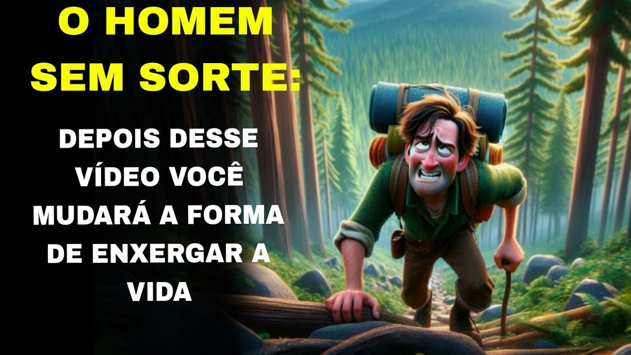 O homem sem sorte: Esse vídeo vai te ajudar a refletir sobre o valor da ...