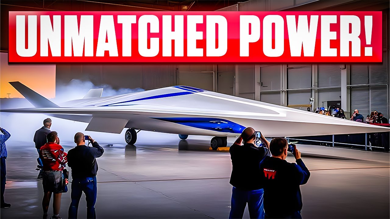 US Finally Revealed Their New Most Advanced Supersonic Jet - YouTube