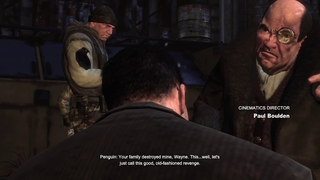 Fighting As Bruce Wayne | Batman : Arkham City |Bruce Wayne vs Penguins ...
