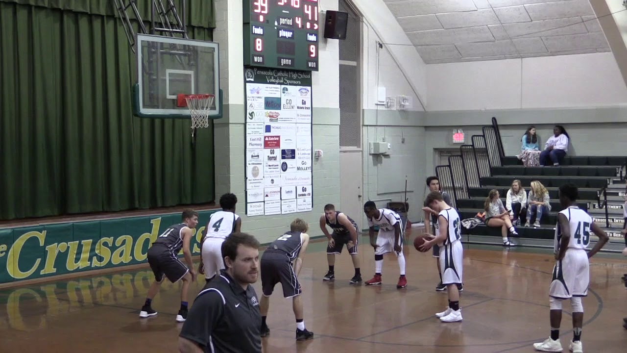 Brayden Lambert | Pensacola Catholic High | VS South Walton 12_15_17 ...