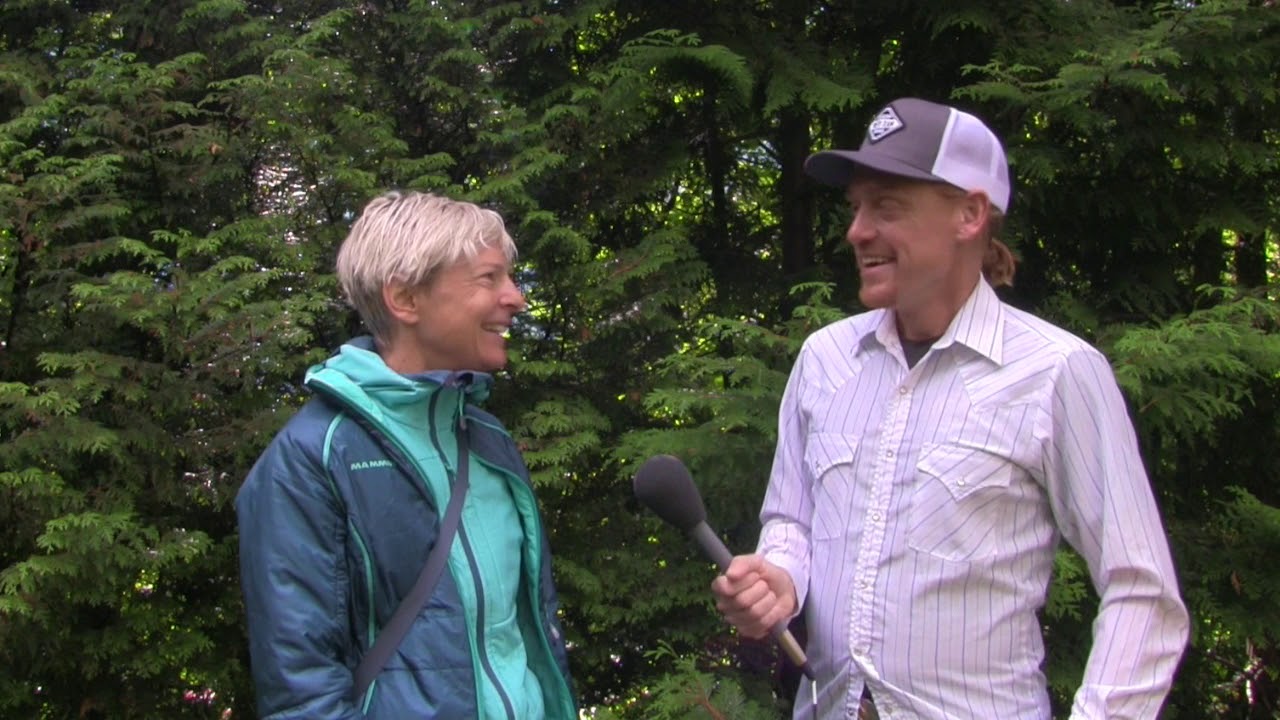 Andrea Huser Post-2017 UTMB Interview - YouTube