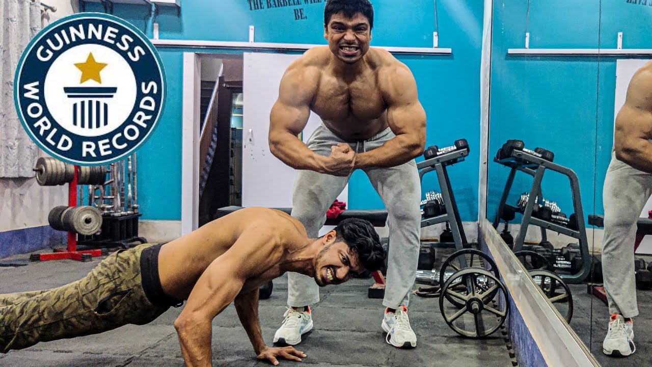 I Tried to Break MOST PUSH-UPS in 30 Seconds WORLD RECORD with ...